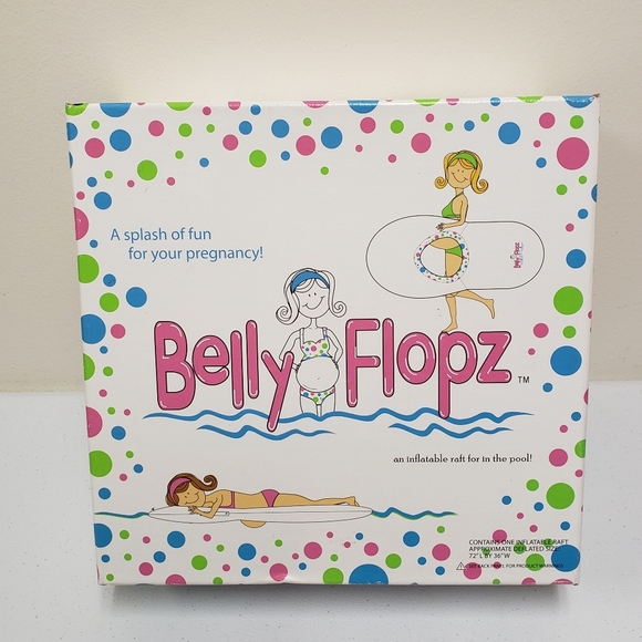 Belly Flopz | Swim | Belly Flopz Pregnancy Inflatable Pool Float | Poshmark